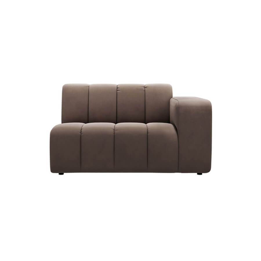 Dazzle Corner Arm Right Rich Almond